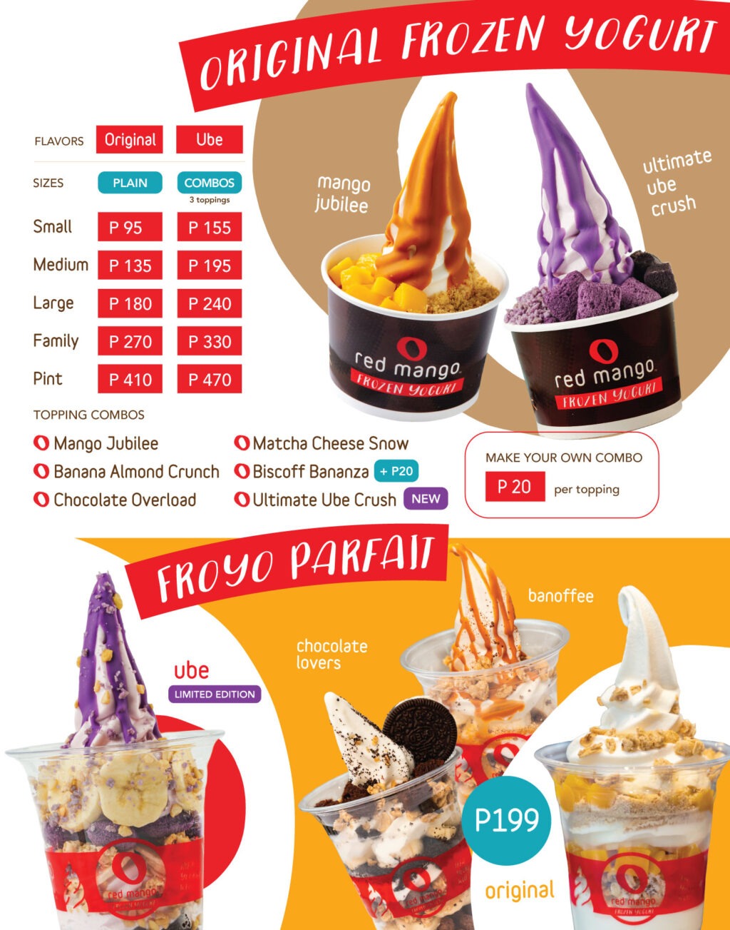 Menu - Red Mango Philippines